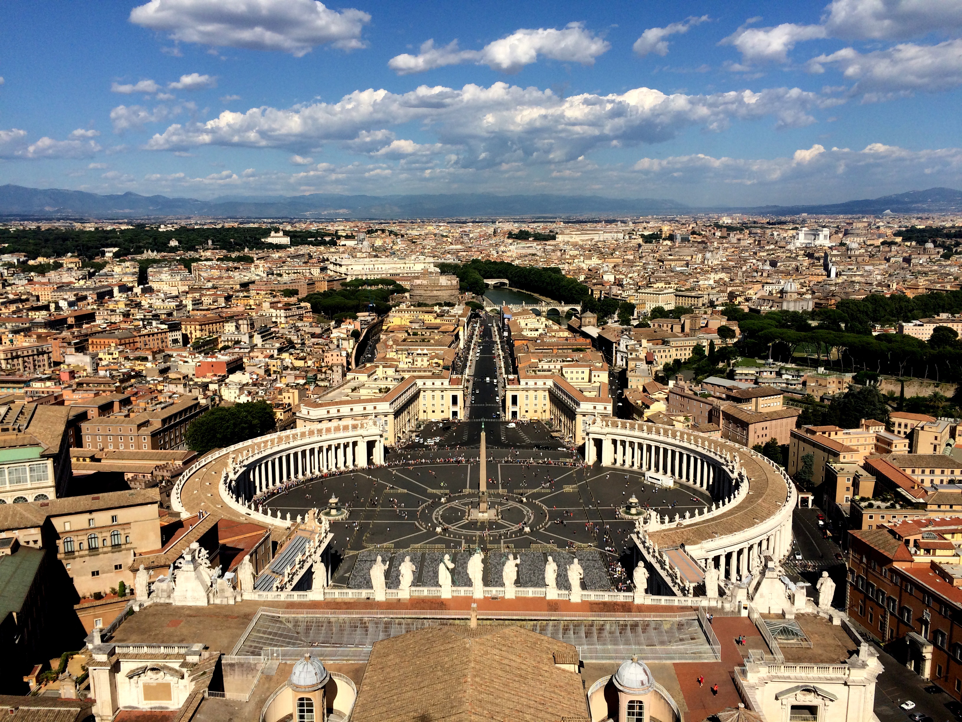 View Of Rome From The Vatican Image Free Stock Photo Public Domain View Of Rome From The Vatican Image Free Stock Photo Public Domain