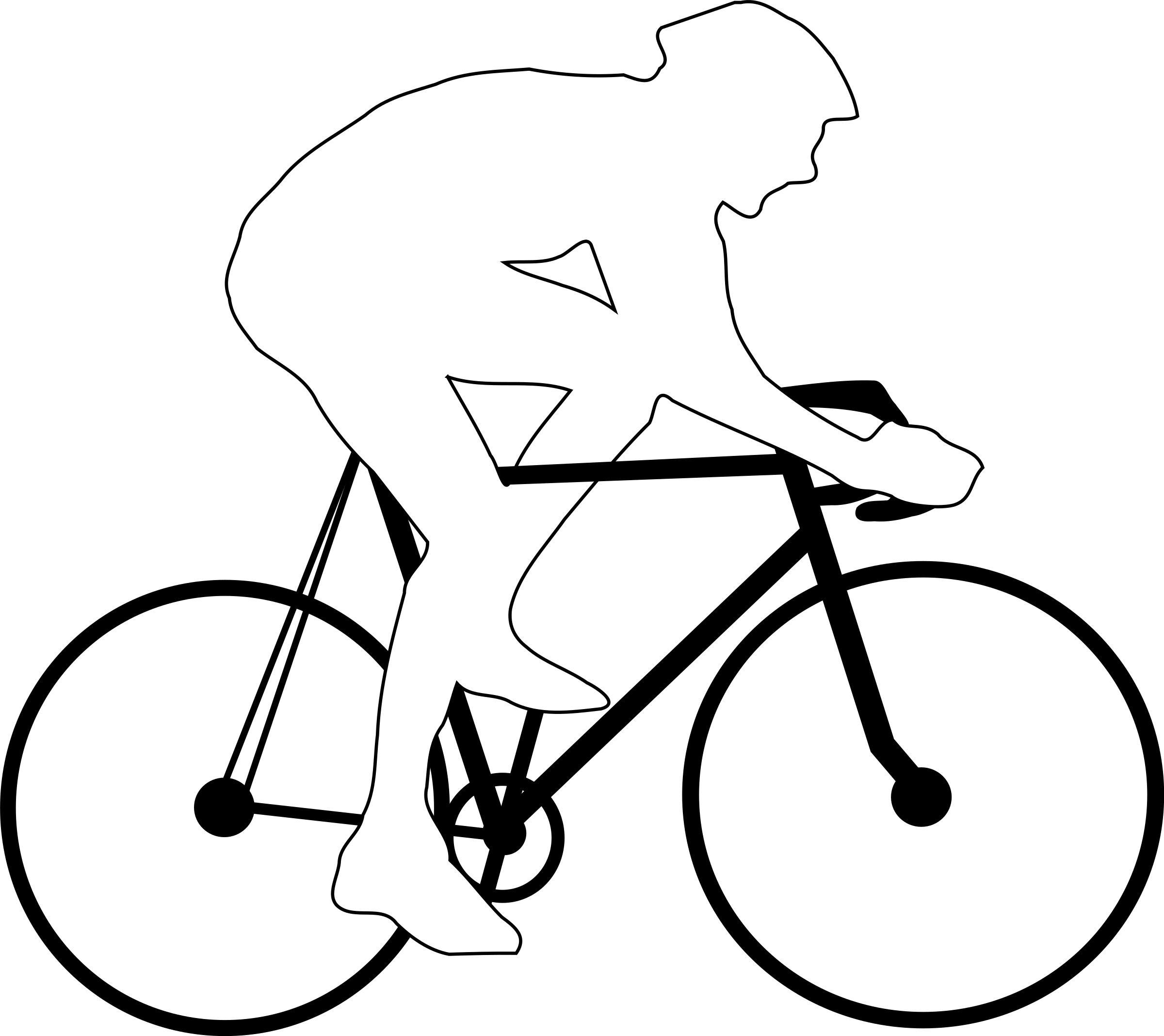 Cyclist Silhouette Vector Clipart image - Free stock photo - Public ... Cyclist Silhouette Vector Clipart image - Free stock photo - Public ...