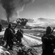 G.I. comforting a grieving infantryman in Korean War image - Free stock ...