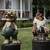 Two troll statues in front of a house in Mount Horeb image - Free stock ...