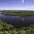 Panoramic Bend in the Wisconsin River at Ferry Bluff, Wisconsin image ...