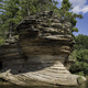 Rock Formations on the Wisconsin River in Wisconsin Dells image - Free ...